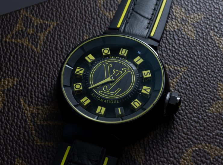 Louis Vuitton revisits the Tambour Spin Time Air watch to celebrate the ...